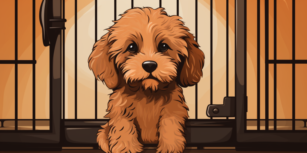 Crate Training - Singapore Puppies